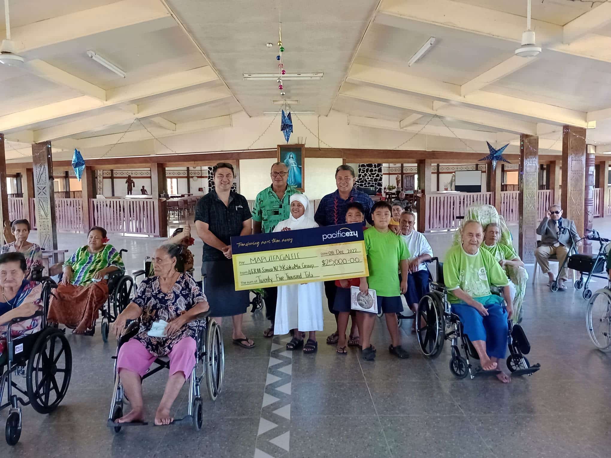$50,000 faameaalofa i le nofoaga o Tamaitai Sa Monike ma Mapuifagalele