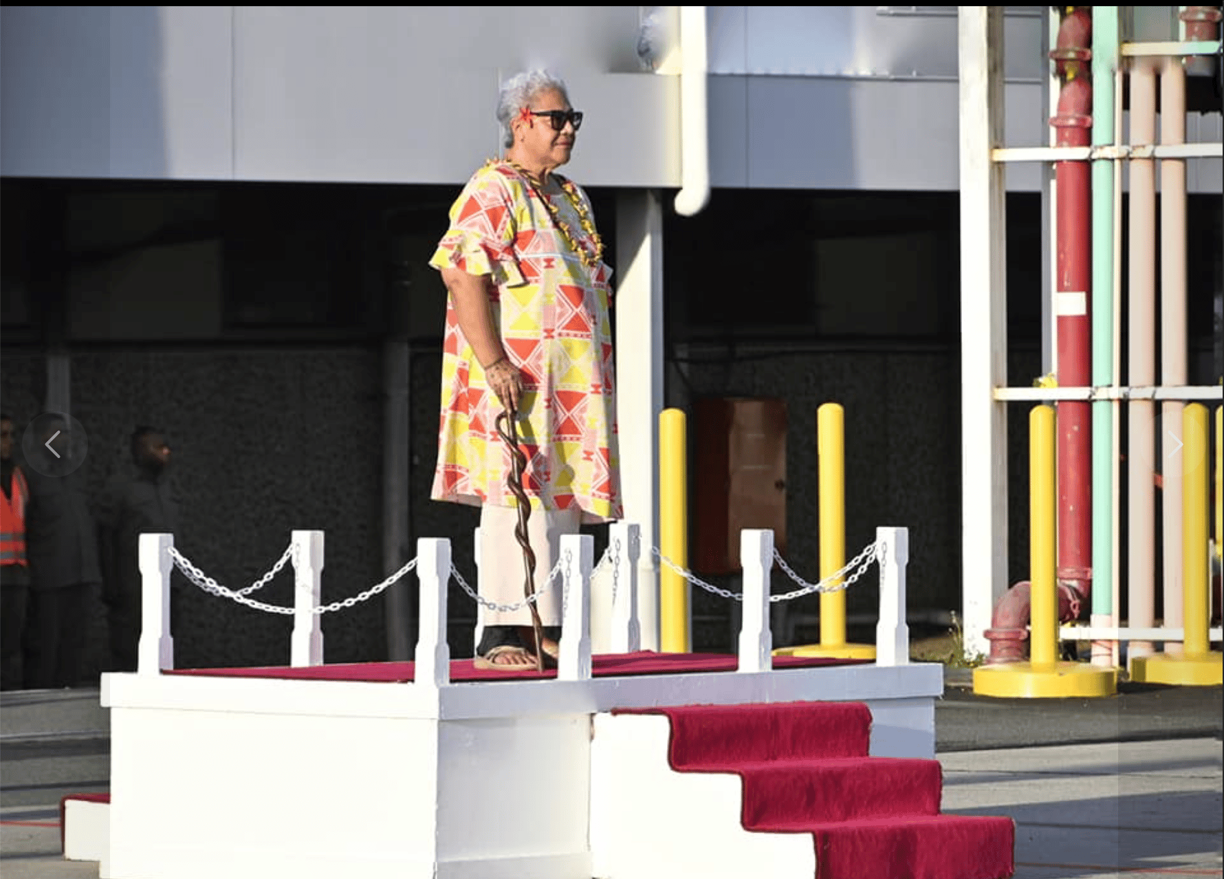 Taunuu le Palemia o Samoa i Fiti