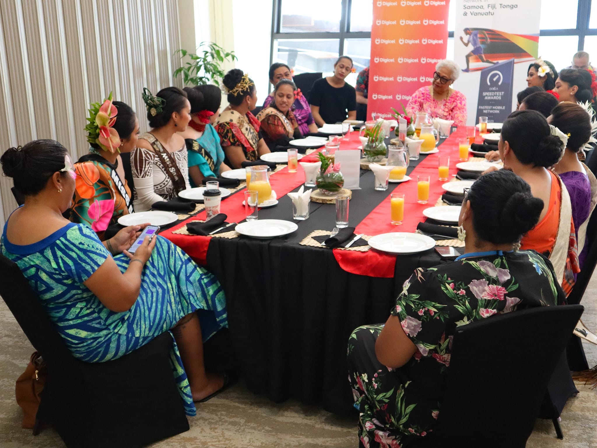 Feiloai le Afioga i le Palemia ma tamaitai tauvā mo se Tausala o Samoa 2023