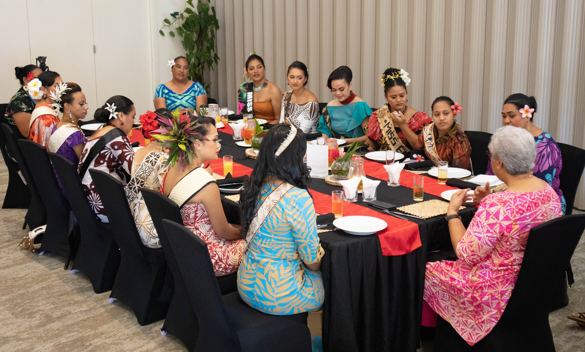 Feiloai le Afioga i le Palemia ma tamaitai tauvā mo se Tausala o Samoa 2023