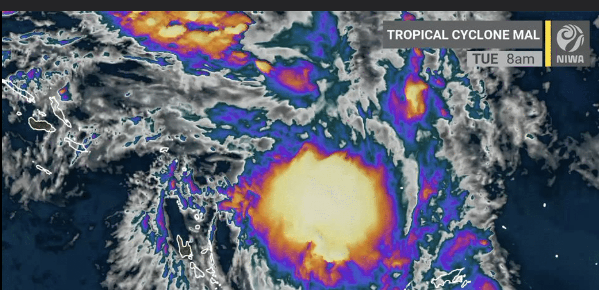 Matagi afā muamua ua faailoa o Tropical Cyclone Mal