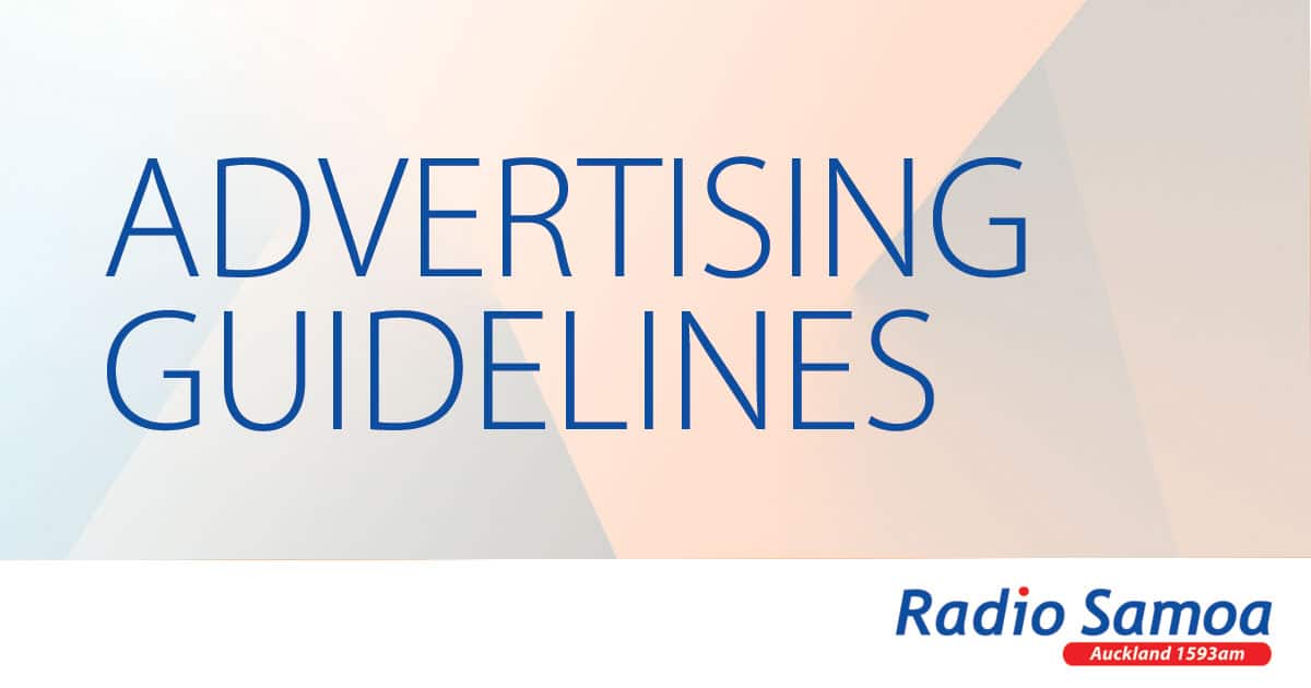 Advertising Guidelines