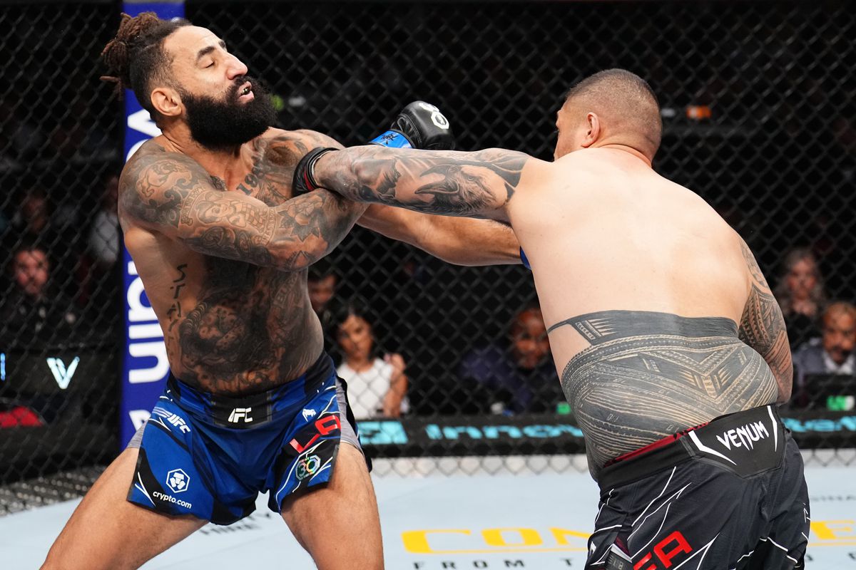 Finau Justin Tafa mo le tulaga 10 i le taaloga o le UFC i le lalolagi