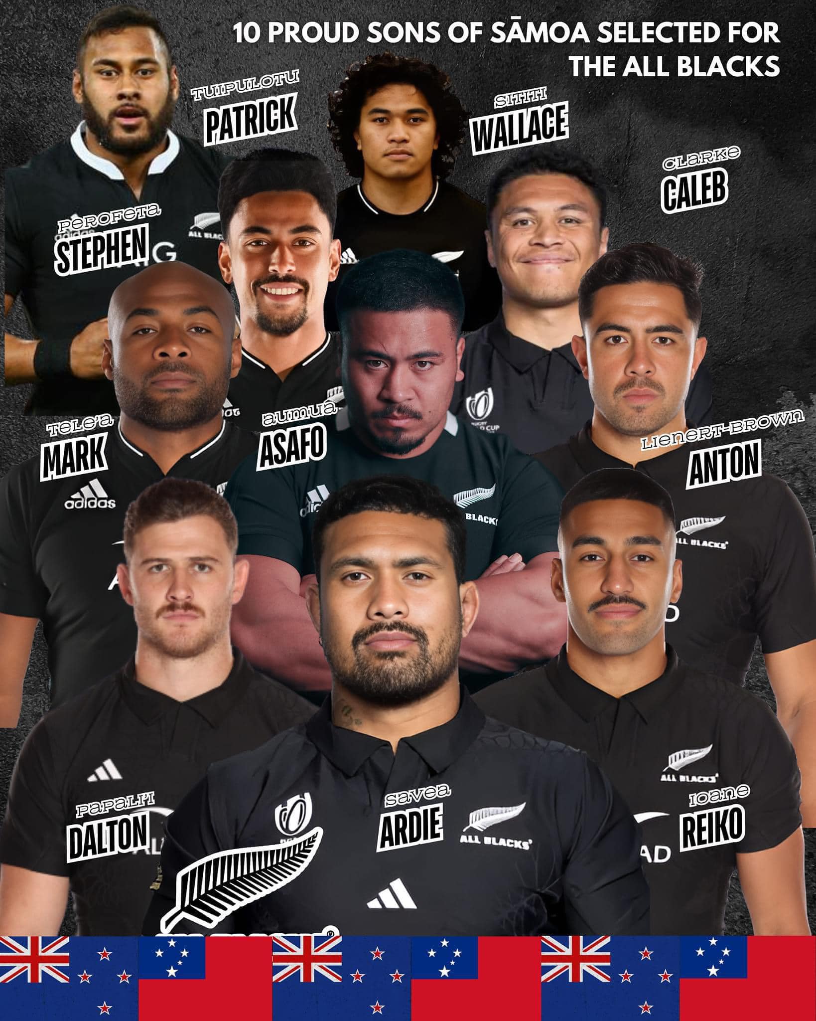 Toatele alo ma tamafanau o Samoa ua saofagā atu i totonu o ‘au a le All ...